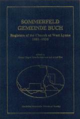 Mennonite Historical Society of Alberta – Sommerfeld Gemeinde Buch: